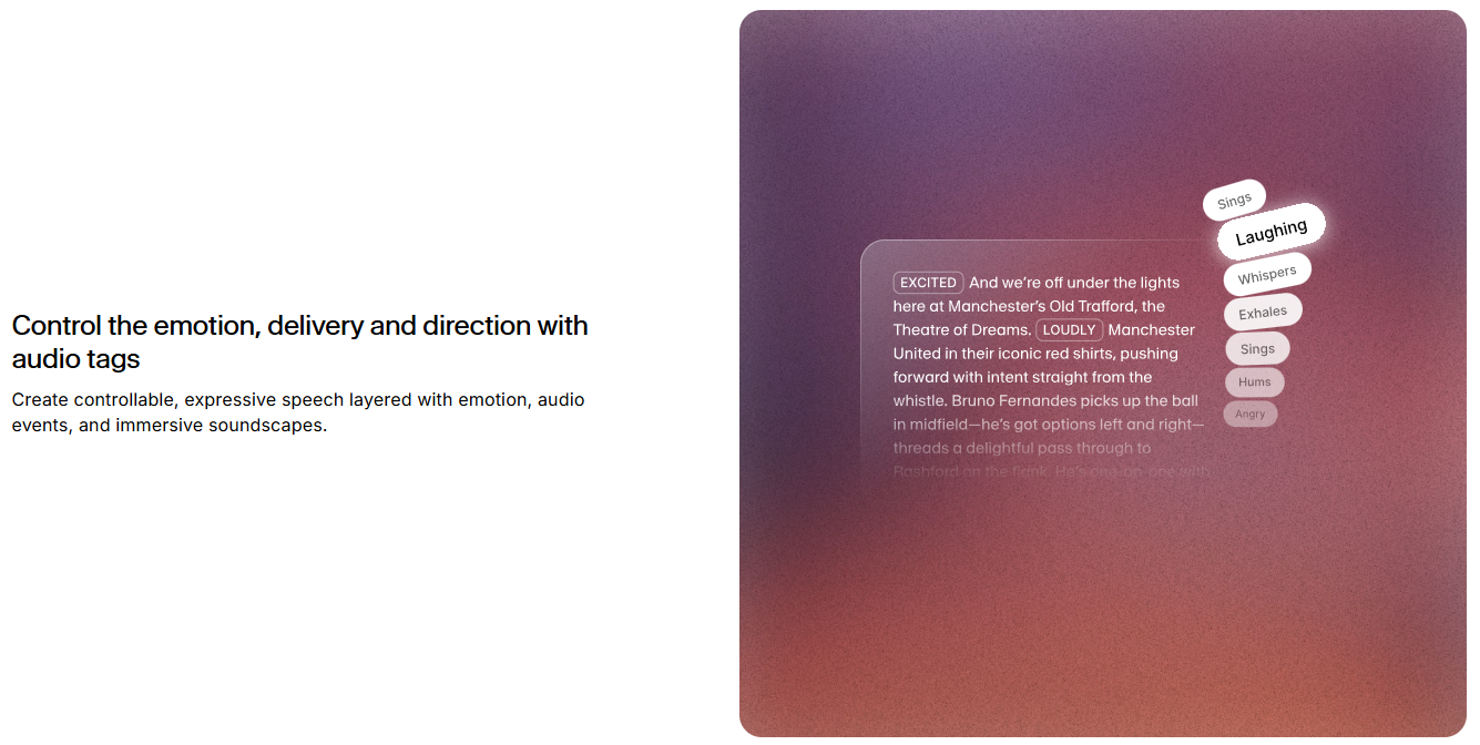 ElevenLabs V3 : The Next Step in AI Voice Technology - Like Magic AI NEWS